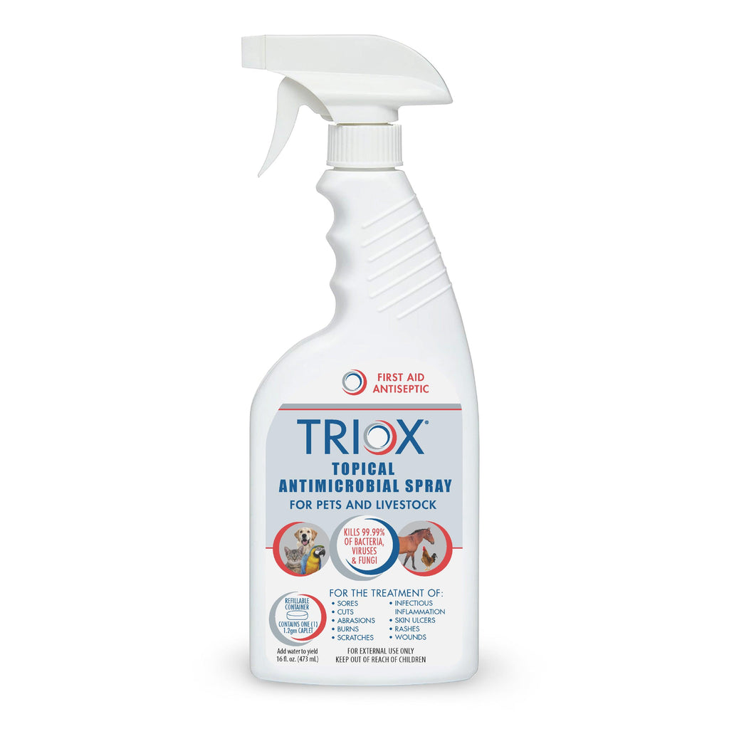 TrioX® - Topical Antimicrobial Spray For Pets & Livestock